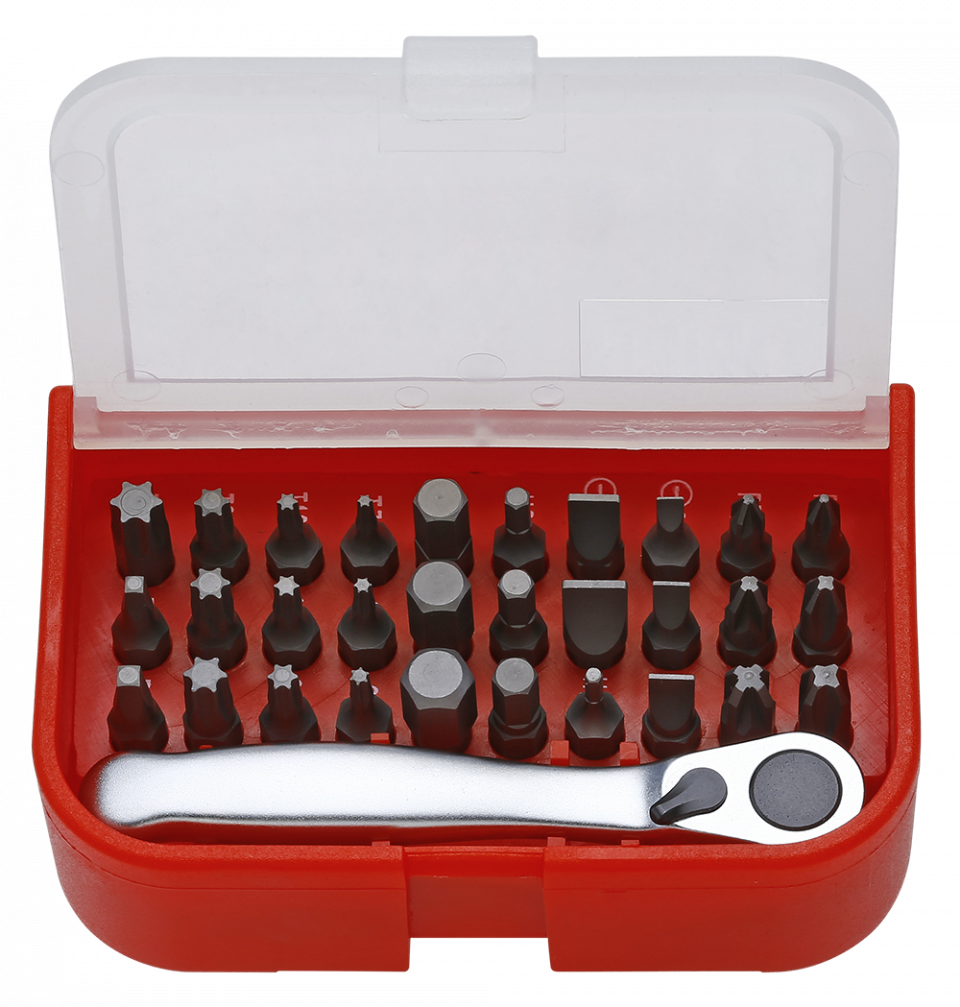 Bit set 1/4``, 31 pcs. - Sonic Tools