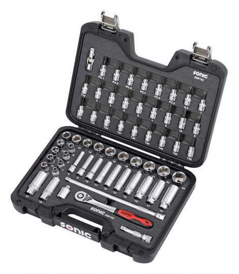 MCS Socket and Bit Socket Set 3/8", 61-PCS - Sonic Tools
