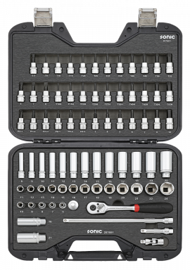 MCS Metric Combination Set 1/4" 3/8" 1/2", 99-PCS - Sonic Tools