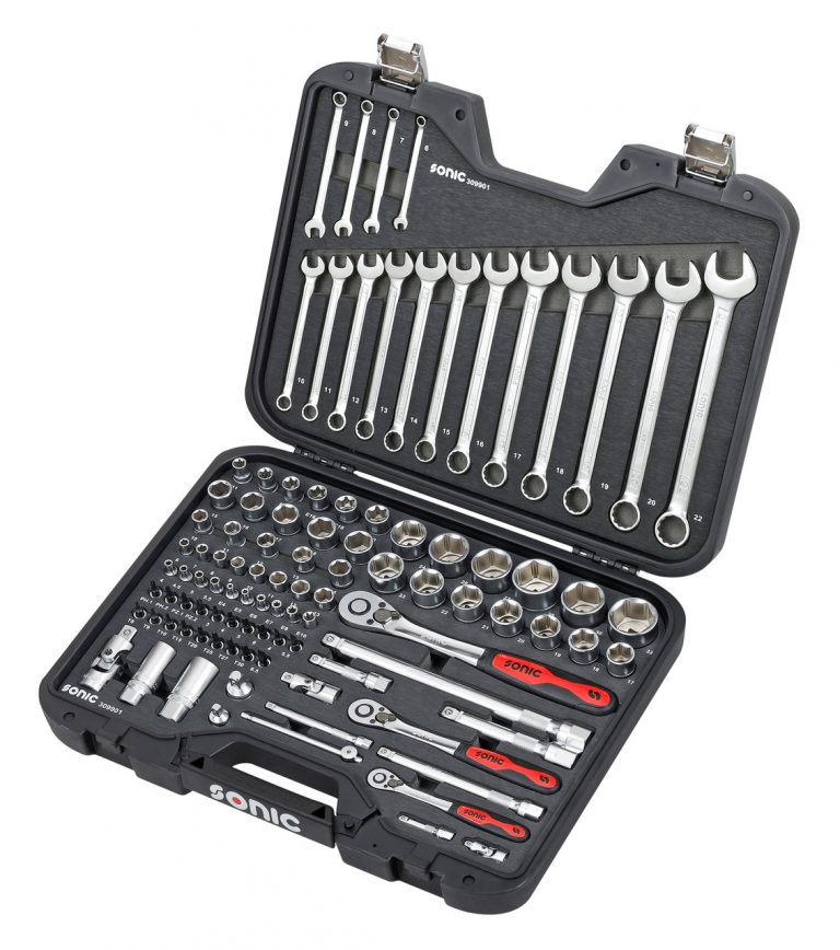 MCS Metric Combination Set 1/4" 3/8" 1/2", 99-PCS - Sonic Tools