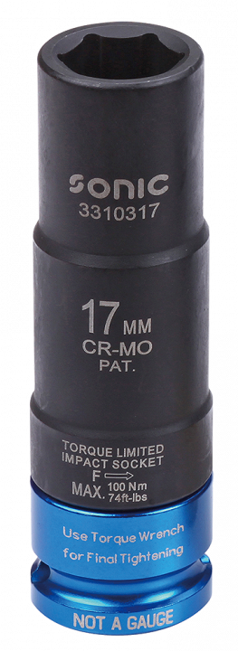 1/2" Torque Impact Socket 21mm - Sonic Tools