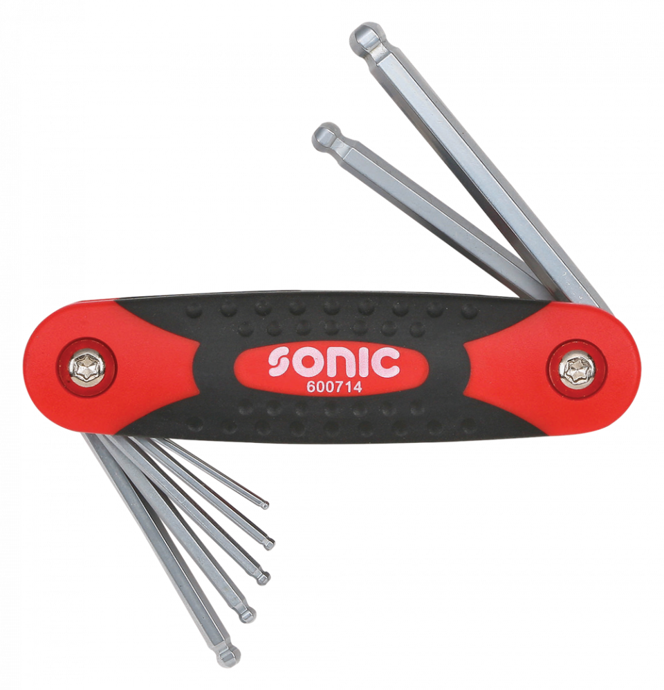 Hex ball extra long key set 10-pcs - Sonic Tools
