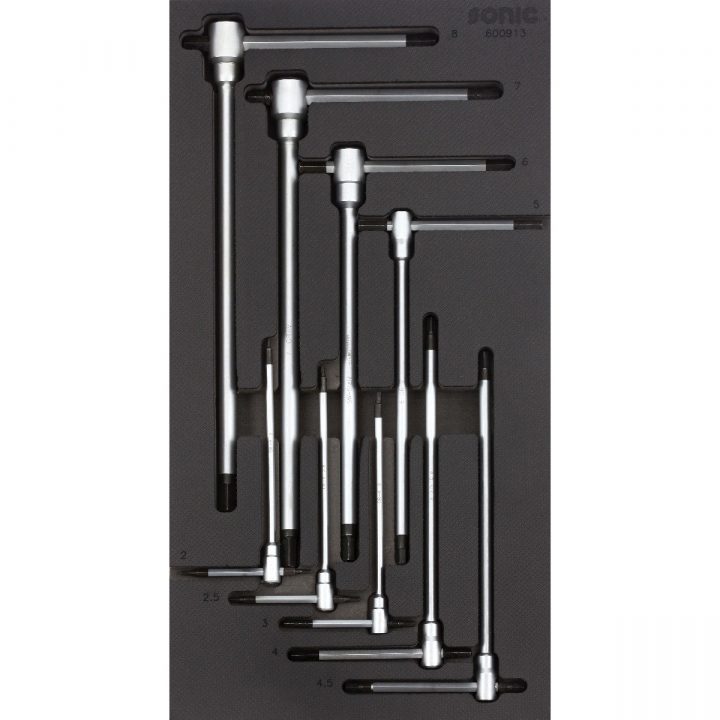 Hex Ball Grip Key Set, 18-PCS - MEDIUM SFS - Sonic Tools