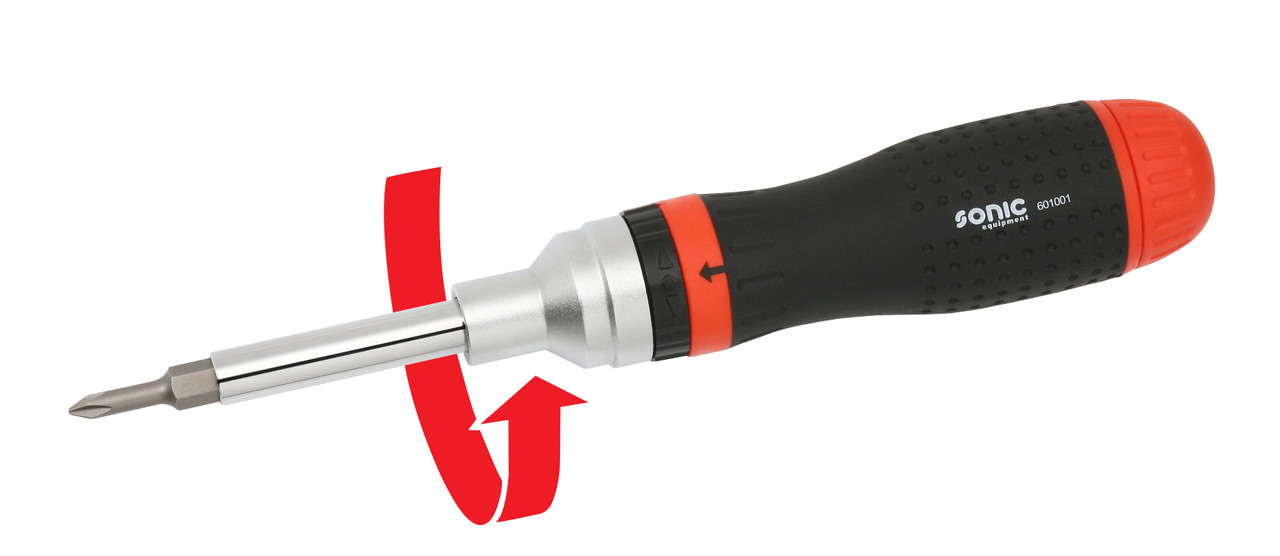 16-in-1 Ratchet Screwdriver - Sonic Tools