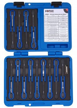 Terminal release tool set 16 pcs. - Sonic Tools