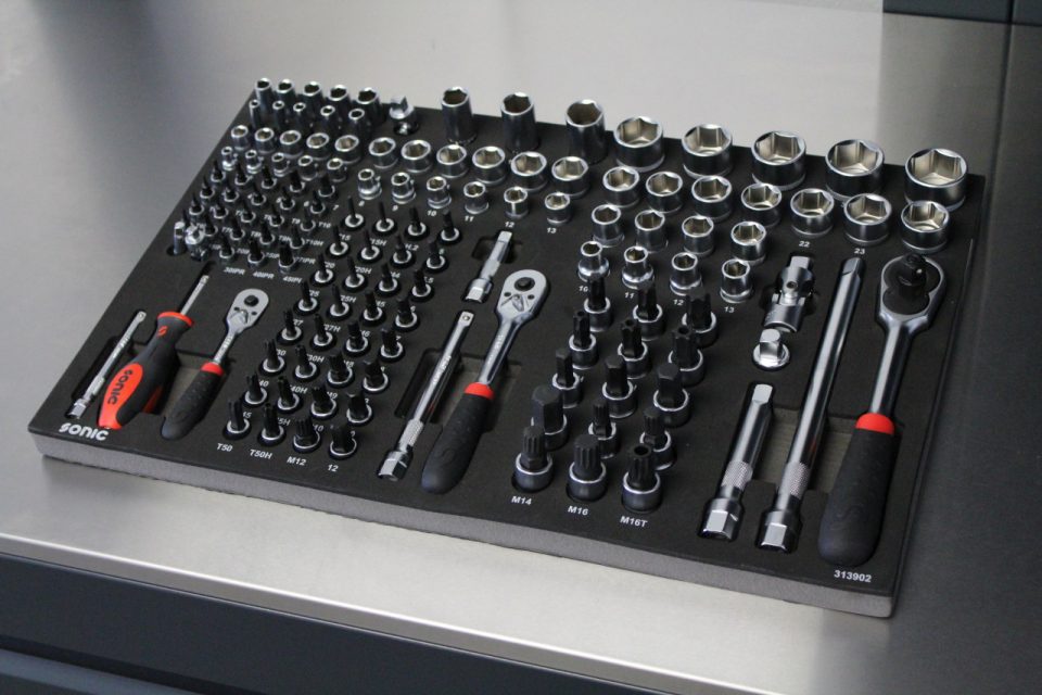 Metric Socket Set 1/4" 3/8" 1/2", 139-PCS - MEDIUM SFS - Sonic Tools