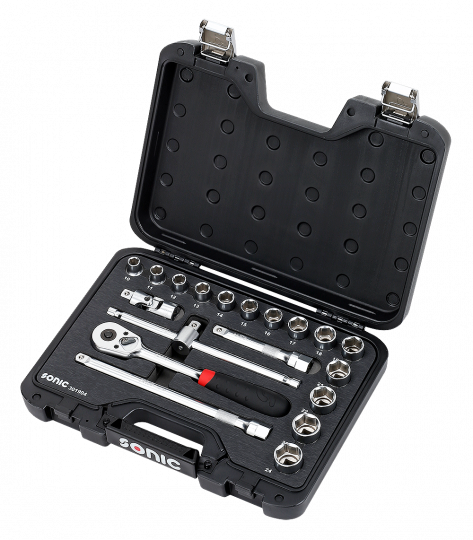 MCS TX Bit Socket Set 1/2", 17-PCS - Sonic Tools