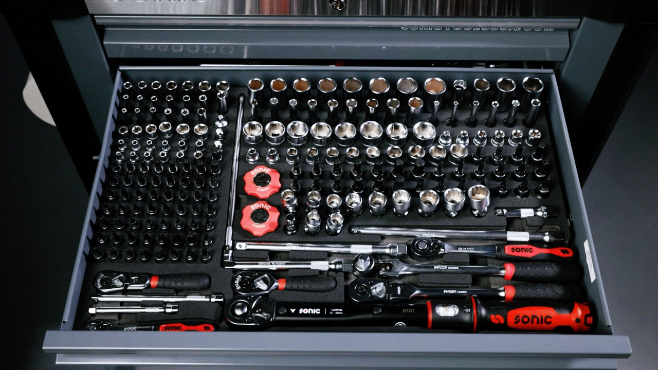 Automotive Toolset - Intermediate, 456-PCS - Sonic Tools