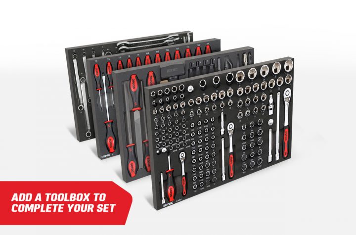 Metric Toolset - Basic, 226-PCS - Sonic Tools