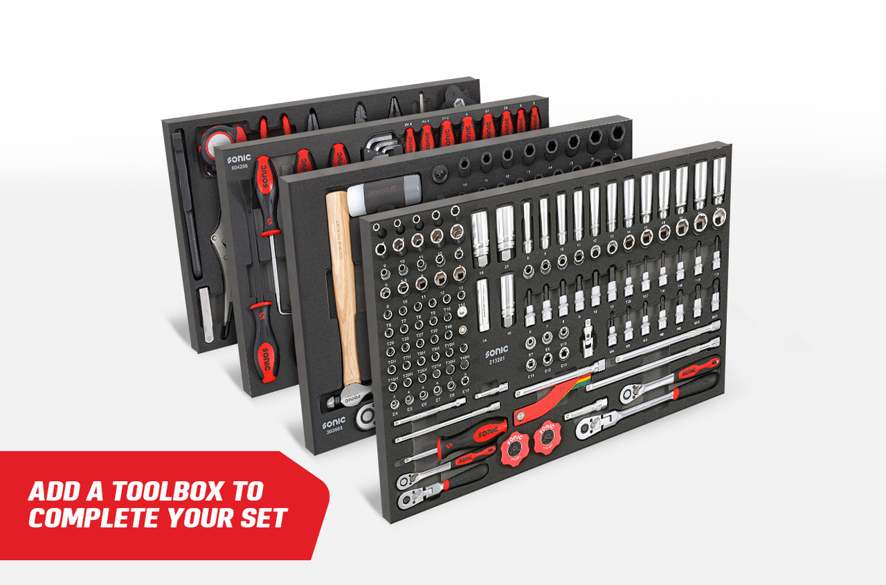 Automotive Toolset - Basic, 255-PCS - Sonic Tools