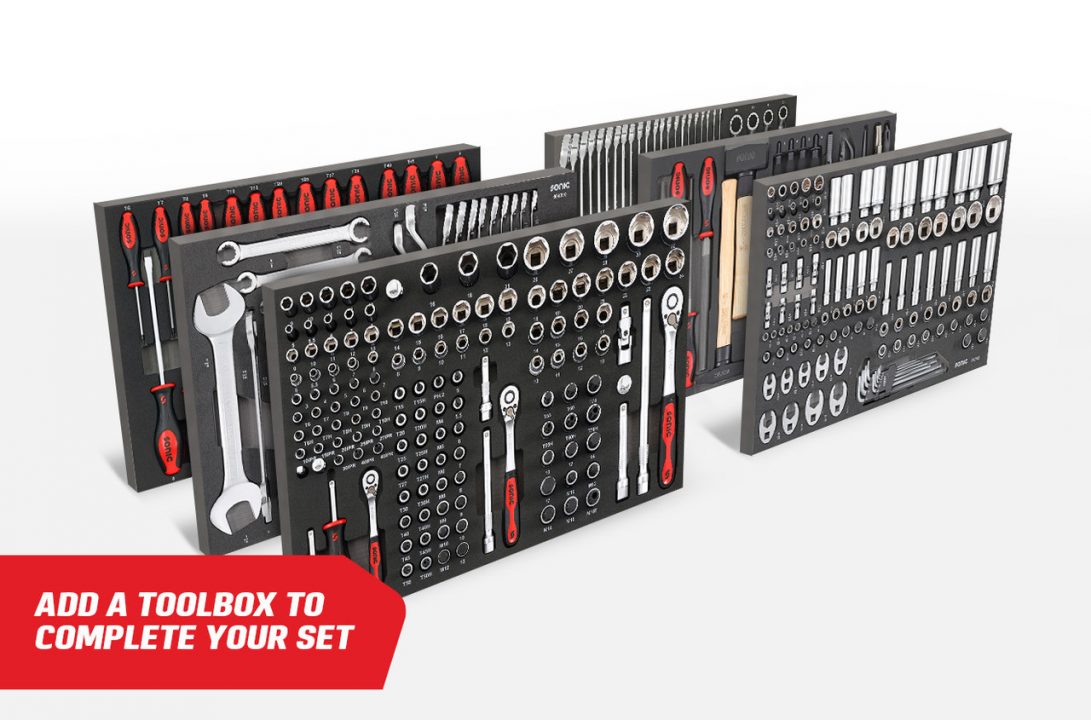 Metric and SAE Toolset - Intermediate, 387-PCS - Sonic Tools