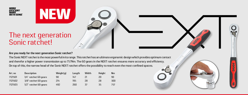 The Next Generation Sonic Ratchet - Sonic Tools