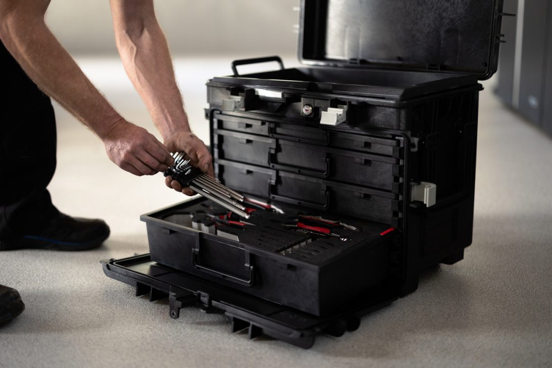 Aviation Toolset with Mobile Toolcase - Basic, 145-PCS - Sonic Tools